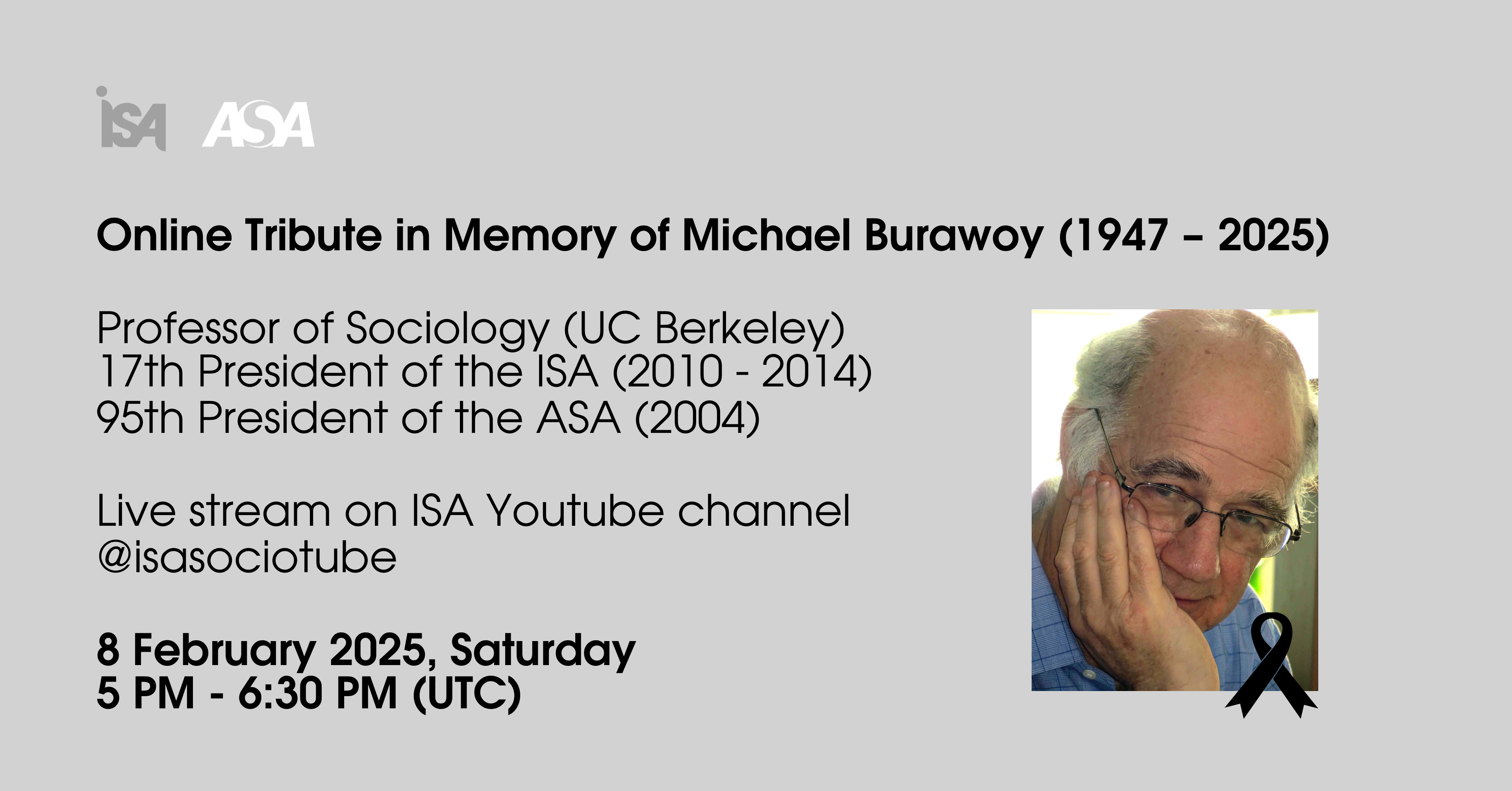 In Memory of Michael Burawoy (1947–2025)